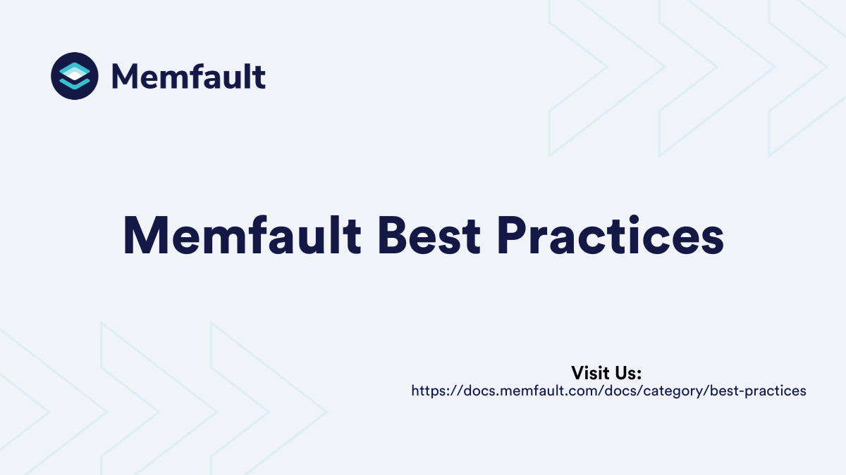 Memfault 101 Training